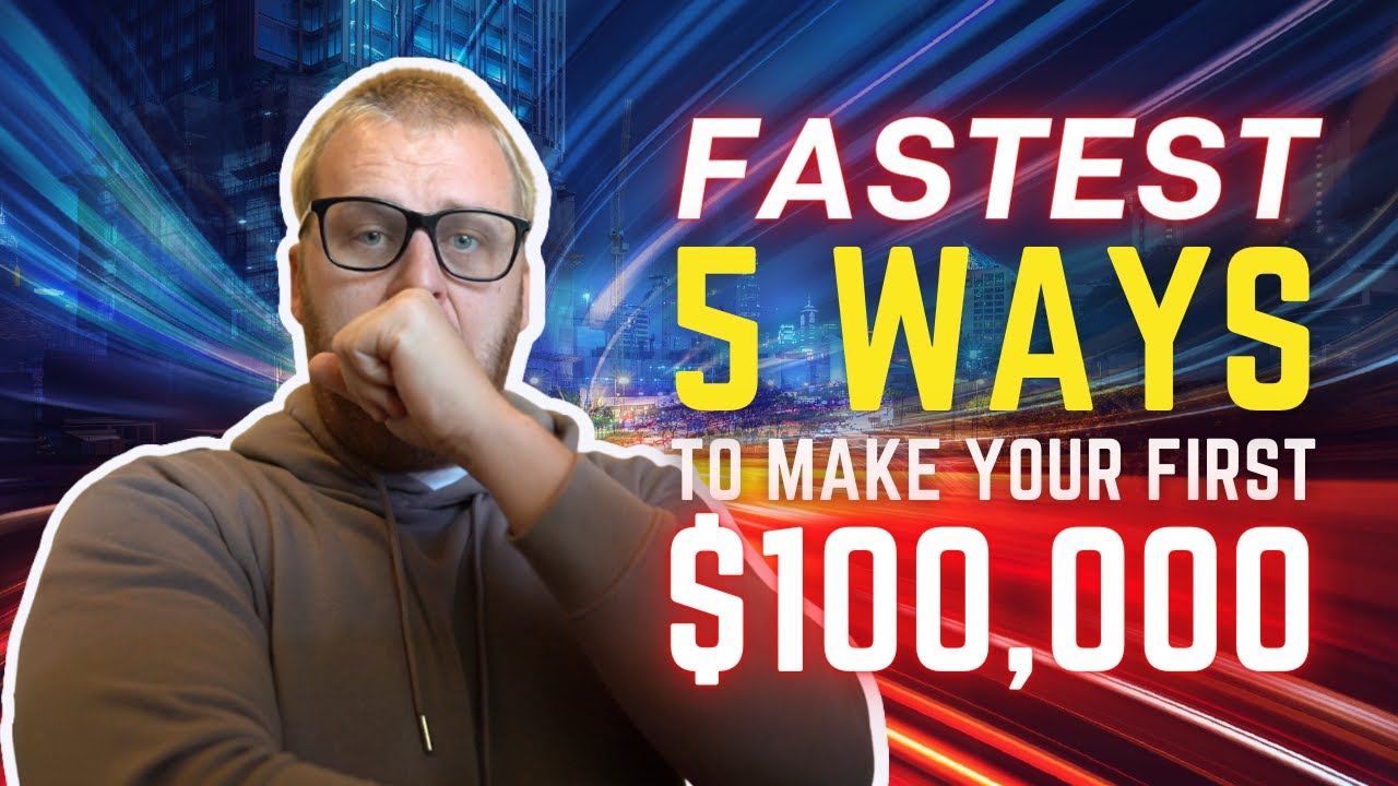FASTEST 5 Ways To Make Your First $100,000 Online | AI Guap